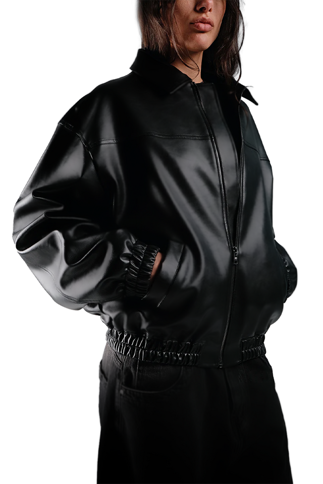 Ripper jacket in matte black – Decked Out