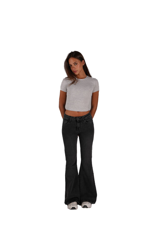 Hot Girl Denim in Grey – Decked Out